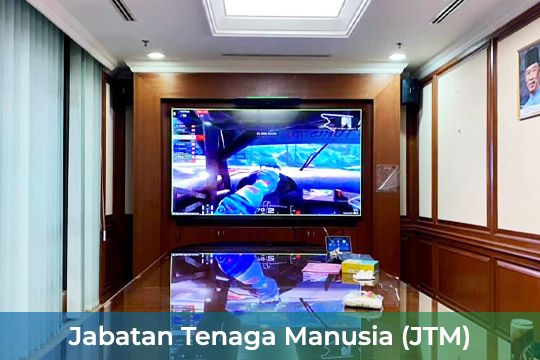 Jabatan Tenaga Manusia (JTM) - P2.5 LED Screen | Big Screen Media