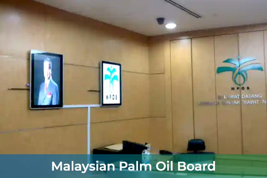 Malaysian Palm Oil Board (MPOB)-Wall Mount Signage | Big Screen Media