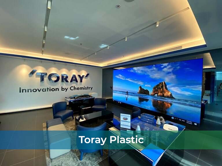 Toray Plastic, Penang - Indoor LED Screen Display - bigscreen.my