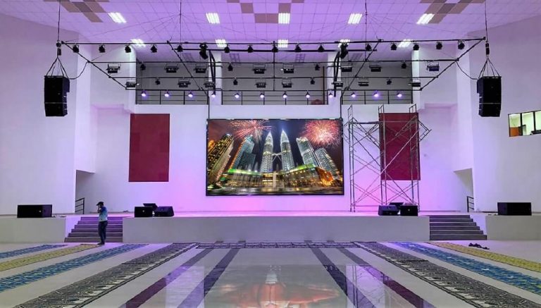 Stage Lighting & P5 LED Screen - Dewan Merdeka Seri Manjung