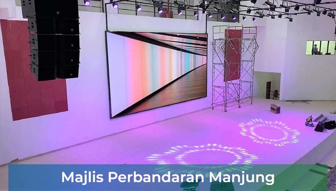 Stage Lighting & P5 LED Screen - Dewan Merdeka Seri Manjung
