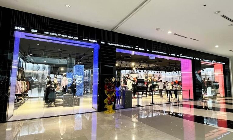 Nike Pavilion Kuala Lumpur | P3 & P4 Retail LED Screens | Pillar LED