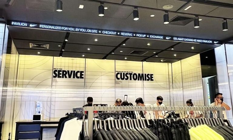 Nike Pavilion Kuala Lumpur | P3 & P4 Retail LED Screens | Pillar LED