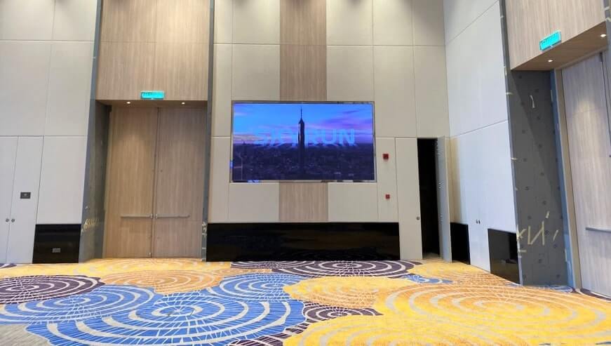 Courtyard By Marriott Setia Alam | P3 & P4 LED Displays at Ballroom