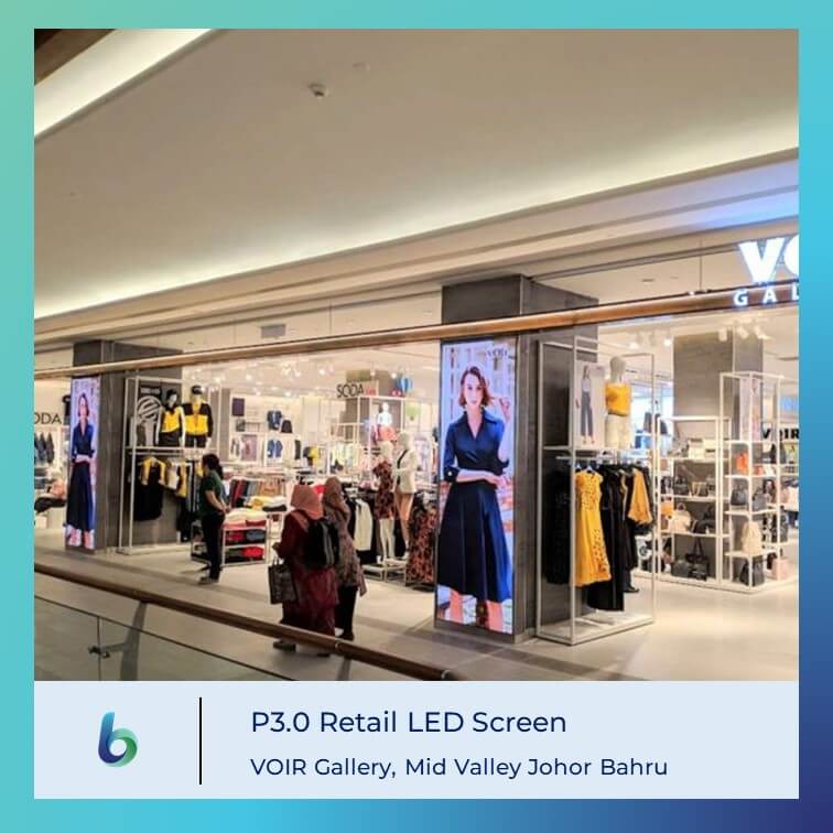 Top Retailers That Use Retail LED Displays in Malaysia | LED Screens