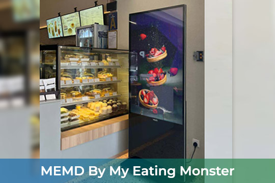 MEMD By My Eating Monster | VEXO Digital Standee Single-sided 55"