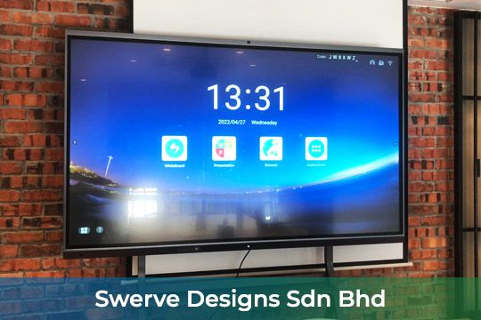 Swerve Designs Sdn Bhd | VEXO Interactive Smartboard V5X 86"