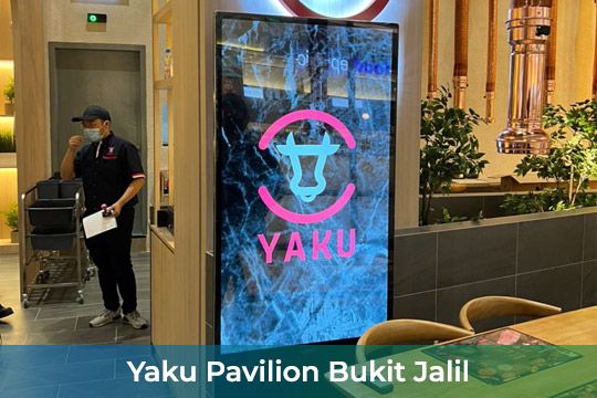 Yaku Pavilion Bukit Jalil | 55" VEXO Smart Digital Standee Single-sided