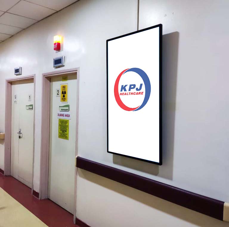 KPJ Tawakkal KL Specialist Hospital | VEXO Digital Signage 55 Inches