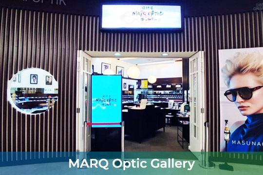 MARQ Optic Gallery Gardens Mall | Digital Standee Single-sided 55"