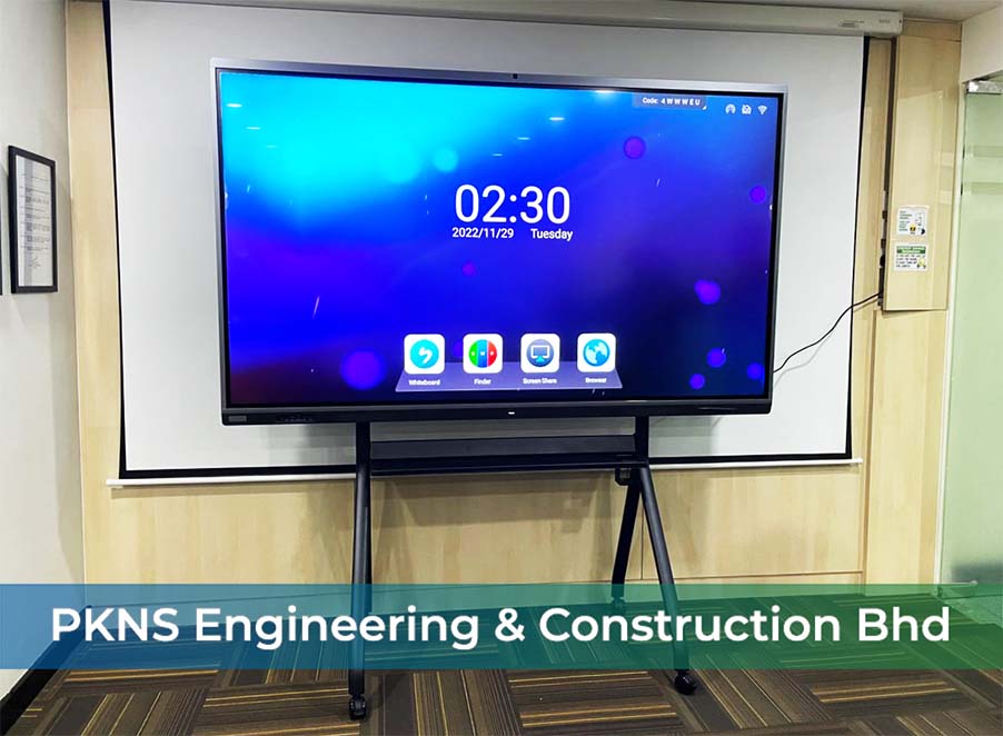 PKNS Engineering & Construction Bhd | VEXO Smartboard V7X 86"