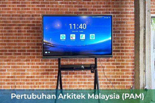 Pertubuhan Akitek Malaysia (PAM) | VEXO Interactive Smartboard V5X 65"