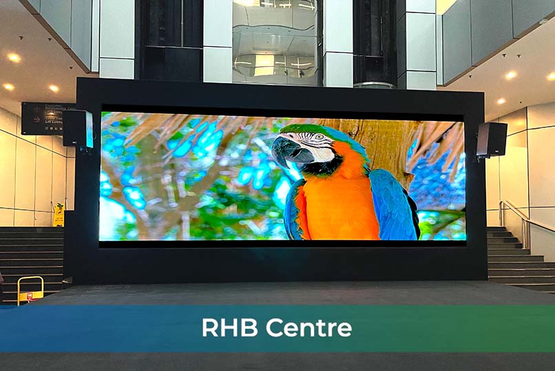 RHB Centre | RHB Bank Headquarters KL | P2 Indoor LED Screen