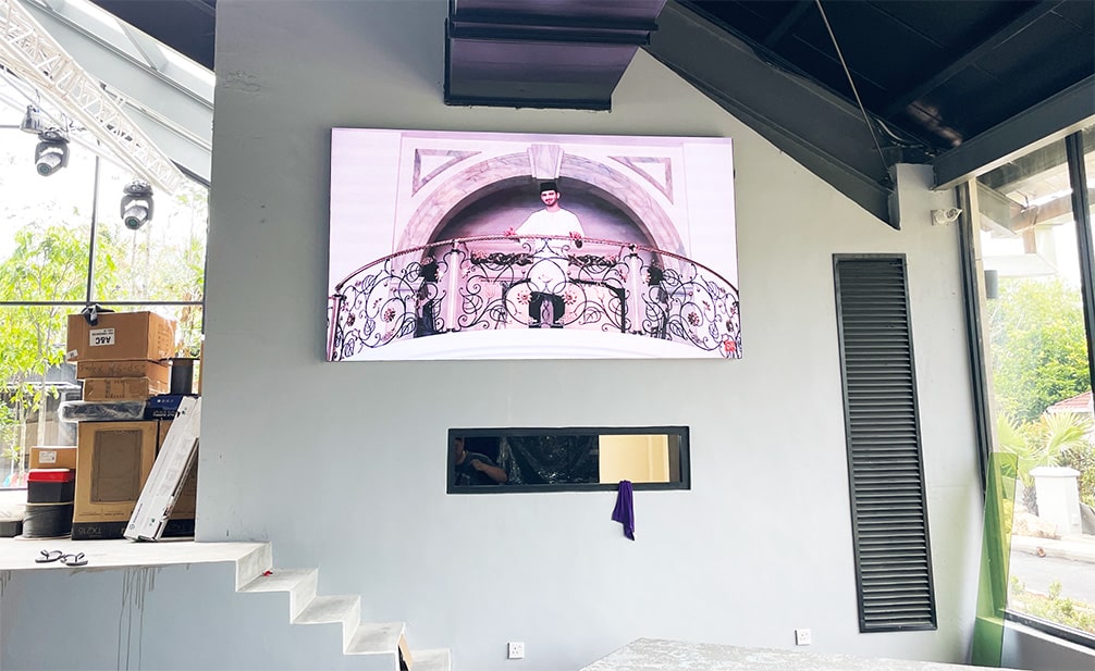 Elissa Garden Hall, Kedah | 4 x P2.5 LED Screen | Kasyaf Bina Sdn Bhd