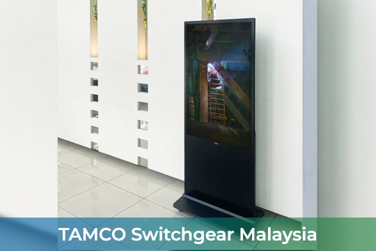 TAMCO Switchgear Malaysia | VEXO Single-sided Digital Standee 55"