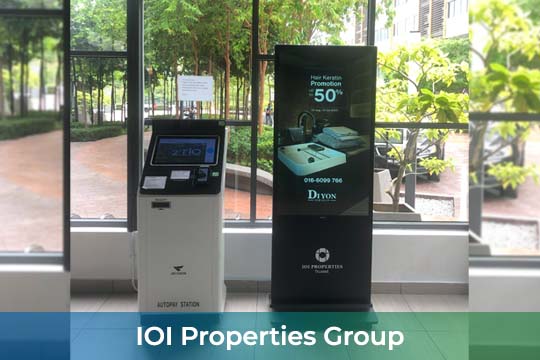 IOI Properties Group | VEXO Single-sided Digital Standee 55"