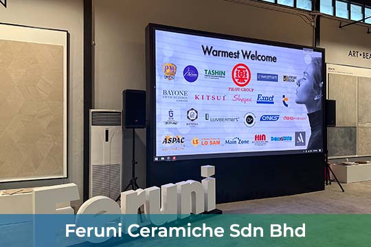 Feruni Ceramiche Sdn Bhd | P1.5 Fine Pitch Indoor