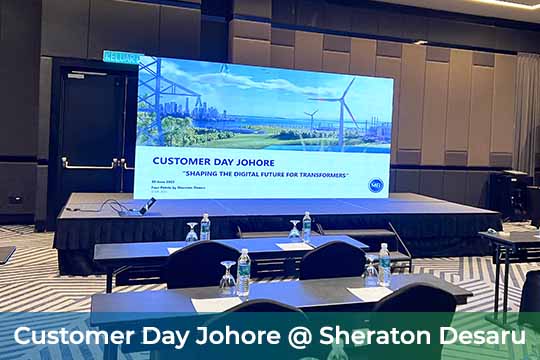 Customer Day Johor Event | LED Screen Rental for Event