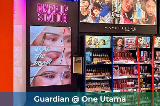 Guardian at One Utama | P2 Indoor LED Screen