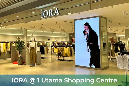 iORA at 1 Utama Shopping Centre | P2.5 Indoor LED Screen