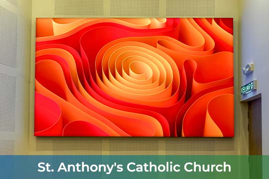 St. Anthony's Catholic Church | P2.5 Indoor LED Screen