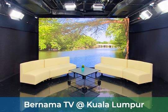 Bernama TV | P1.2 Indoor LED Screen