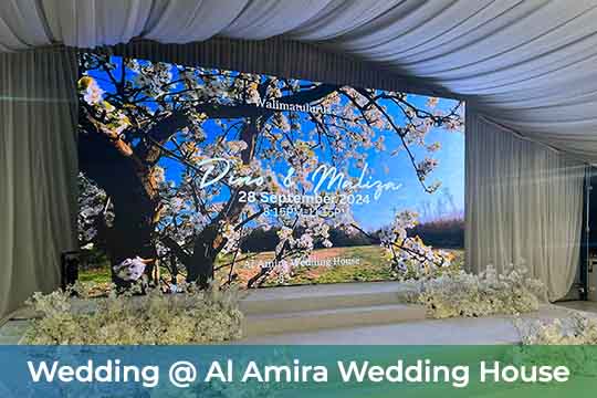 Al Amira Wedding House | LED Screen Rental