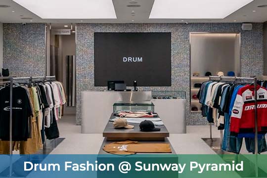 Drum Fashion Sunway Pyramid | P2.5 Indoor LED Screen
