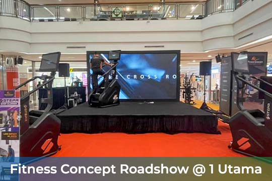 Fitness Concept Roadshow | LED Screen Rental