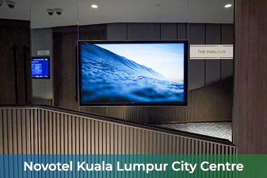 Novotel Kuala Lumpur City Centre | VEXO Digital Signage